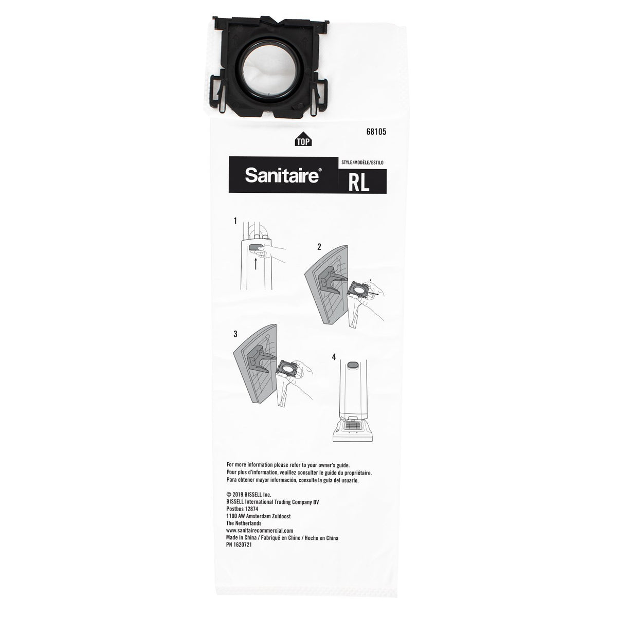 Sanitaire 68105 RL Premium Synthetic Bag, 5pk – SanitaireStore.com